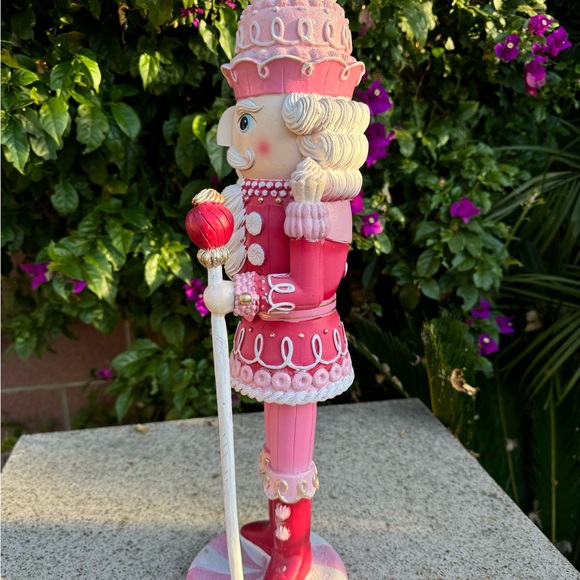peppermint square | Holiday | Pink Christmas Pastel Nutcracker | Poshmark